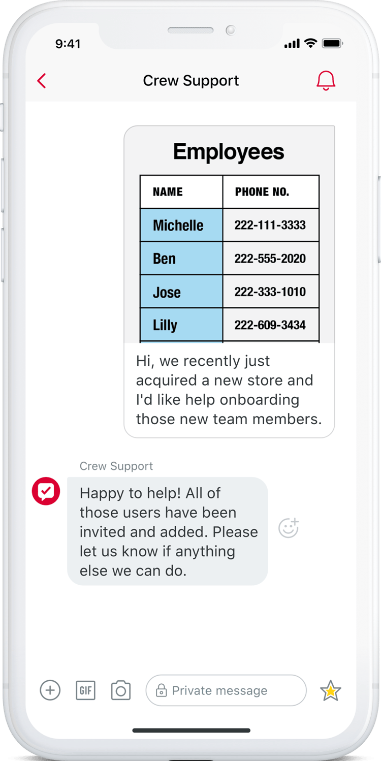 Crew | The leading digital workplace for frontline teams